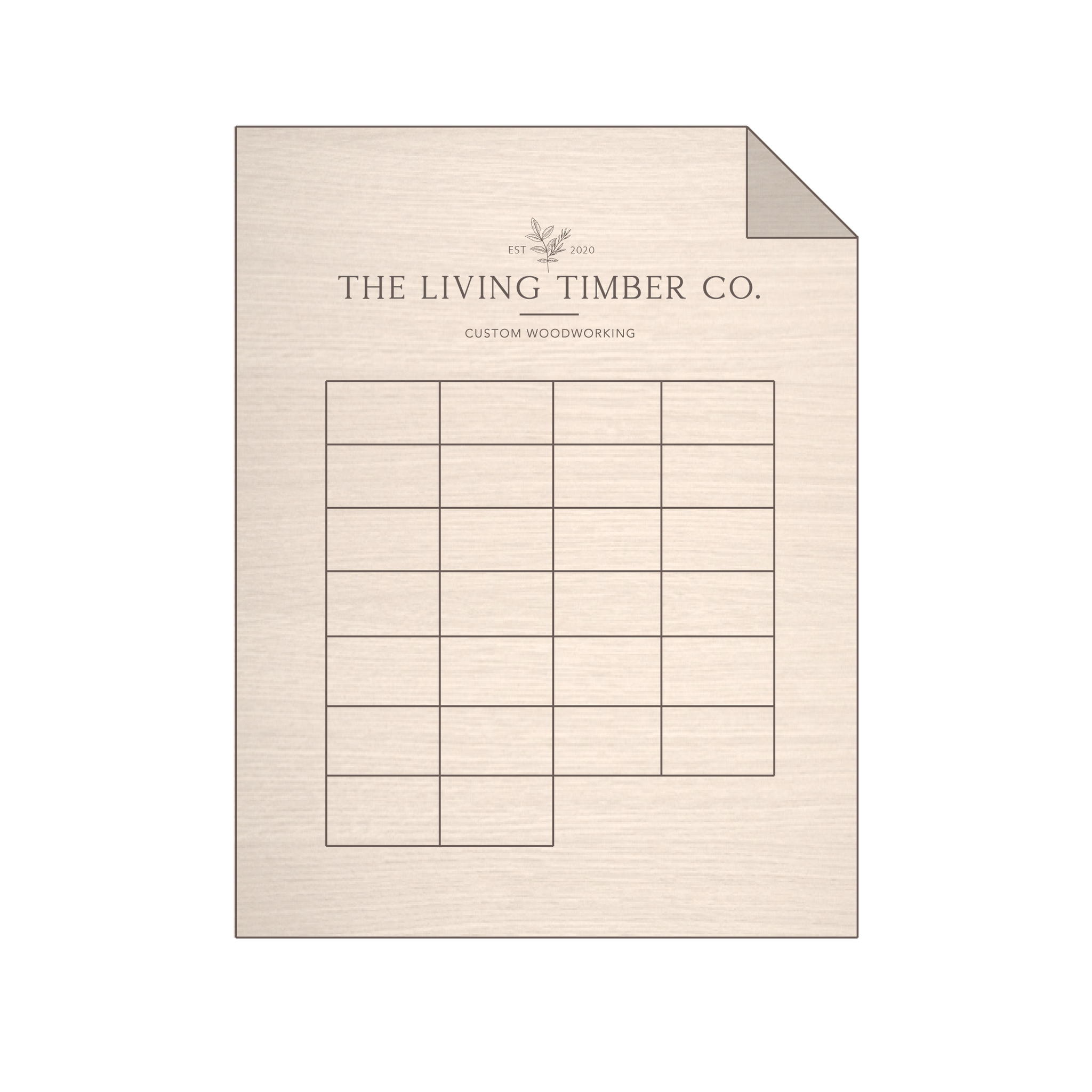 Master Spreadsheet Quote Calculator – The Living Timber Co.